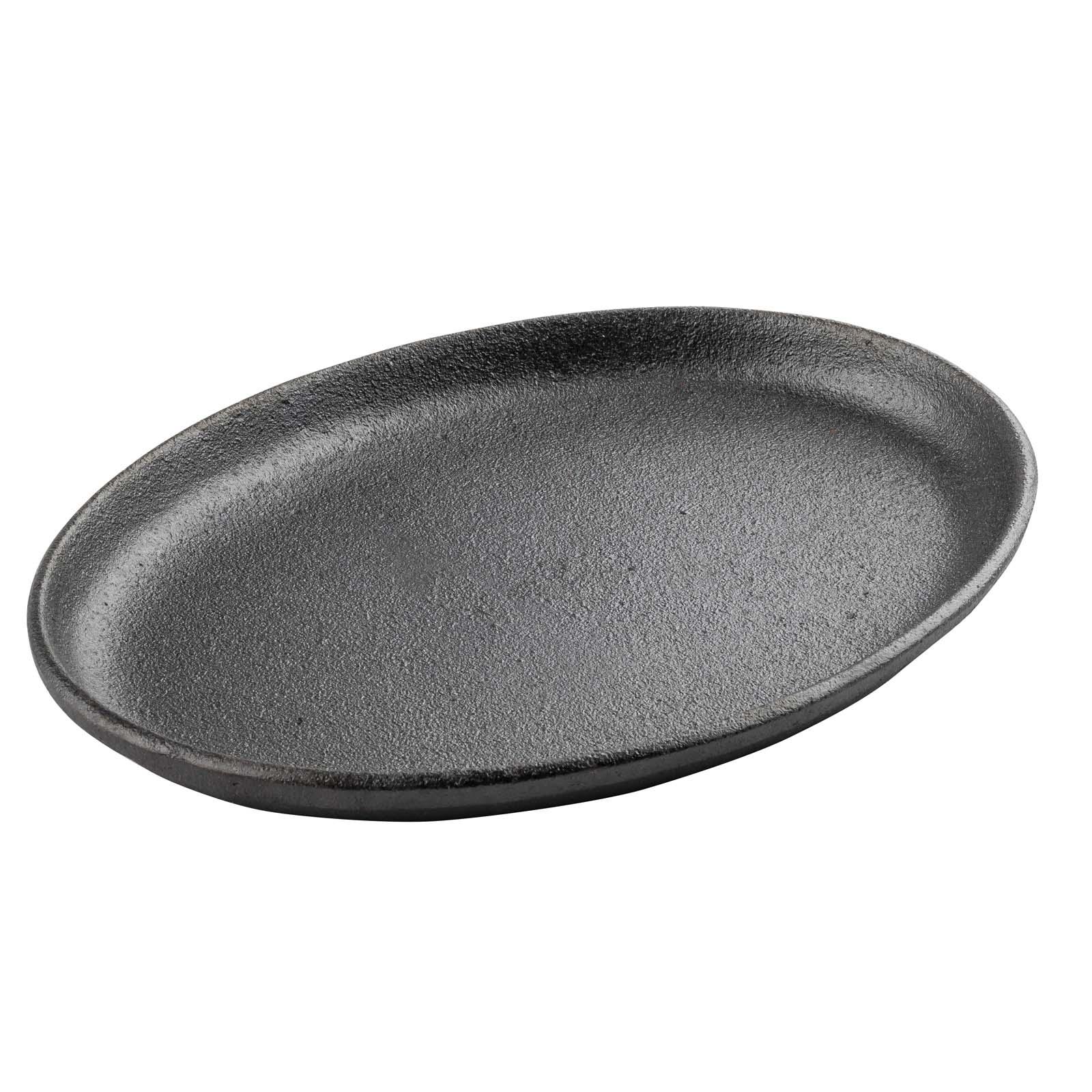 Cast Iron Oval Sizzle Platter