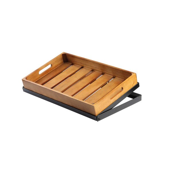 Individual Tiered Frame, Fits Full-Size Crate, Black