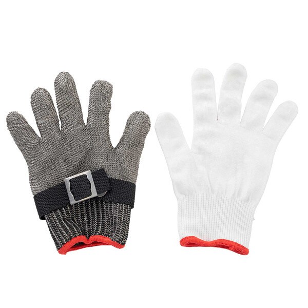 Extra Small Woven Steel Cut-Resistant Glove