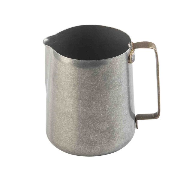 24 oz Frothing Cup Vintage Gold Finish