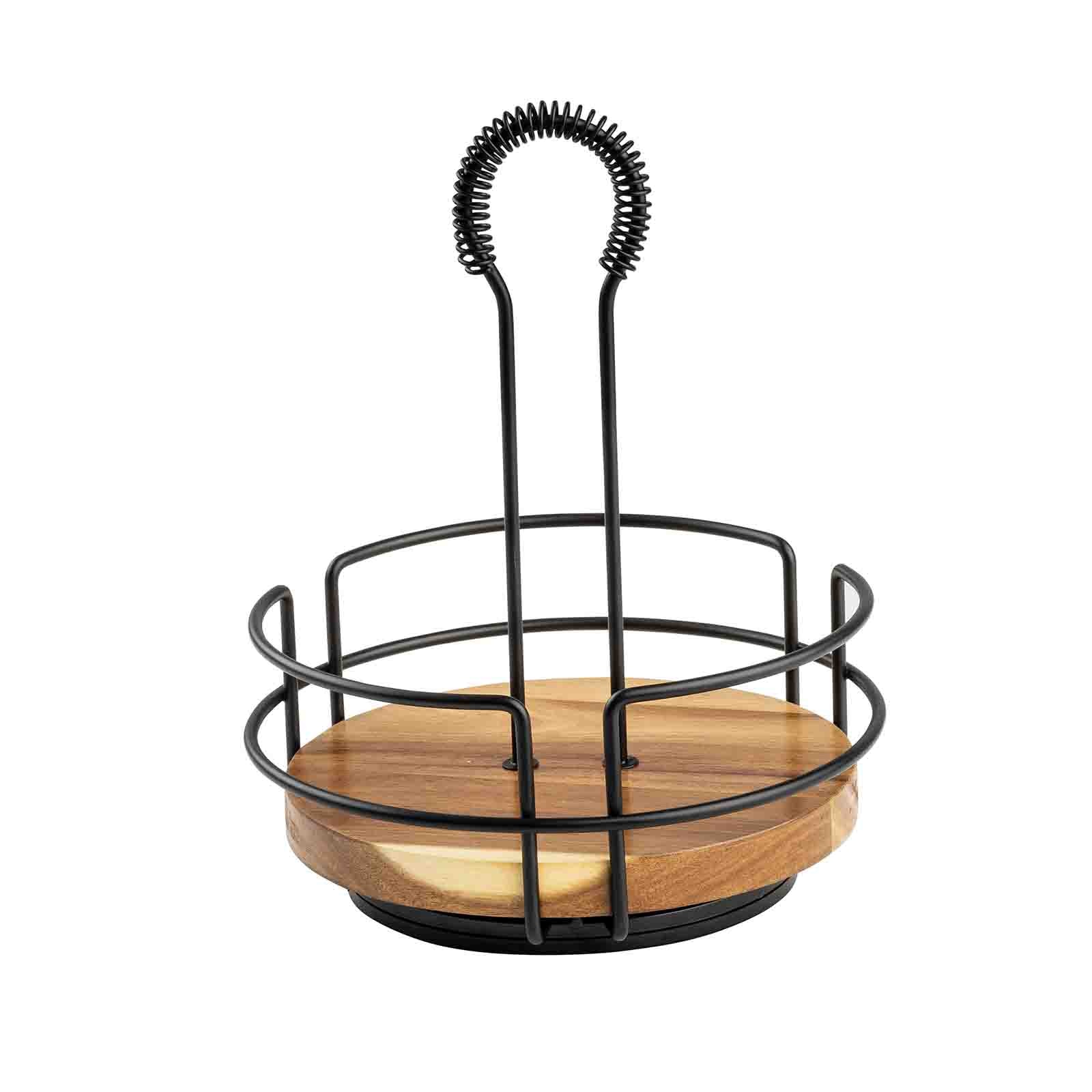 Round Rotating Tabletop Caddy