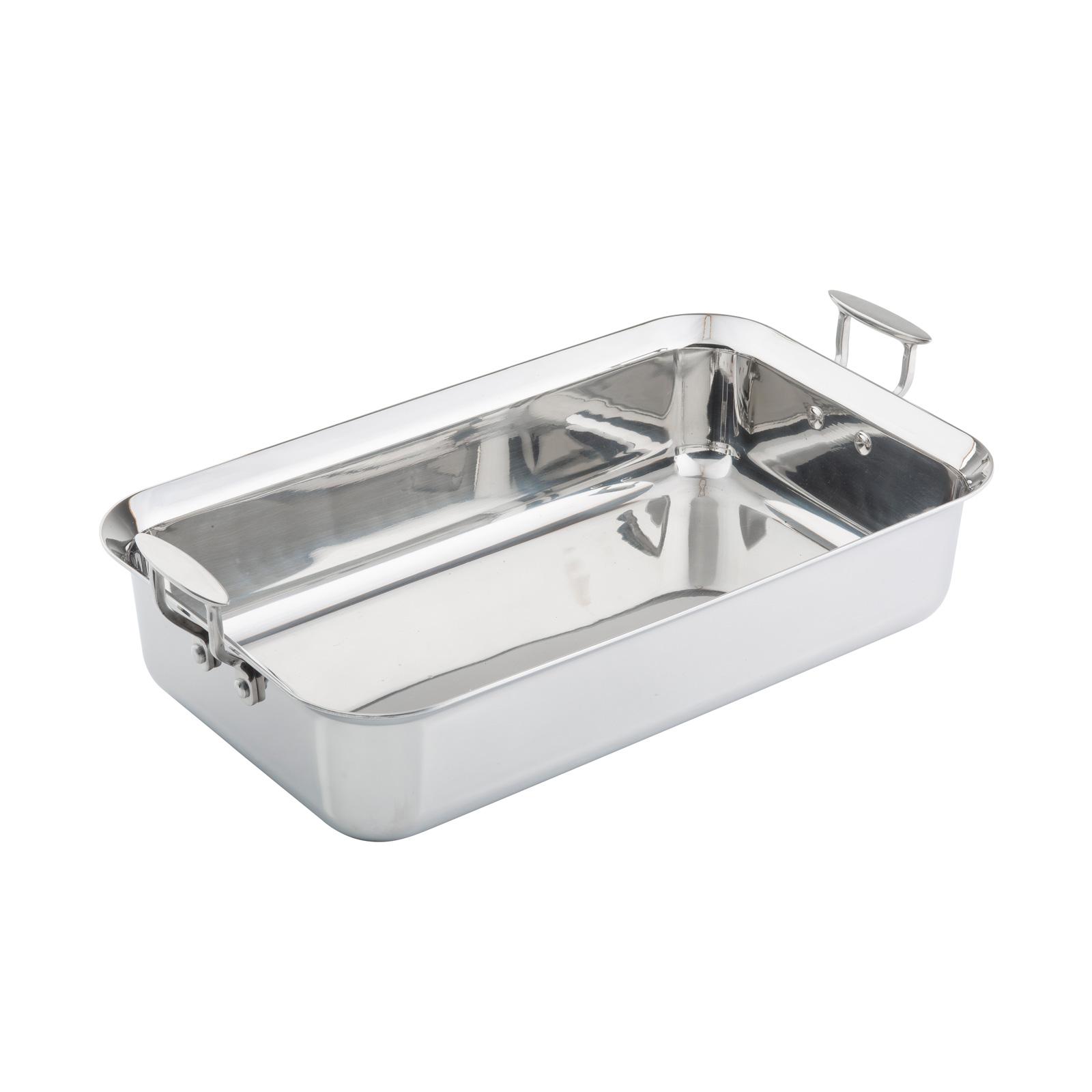 Full Size Tri-Ply Serving Pan with Handles, 11¼ Qt