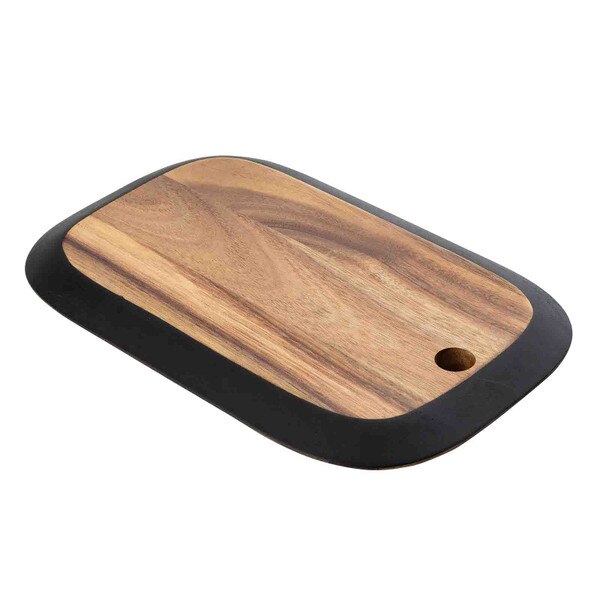Acacia Collection™ Black Edge Medium Serving Board