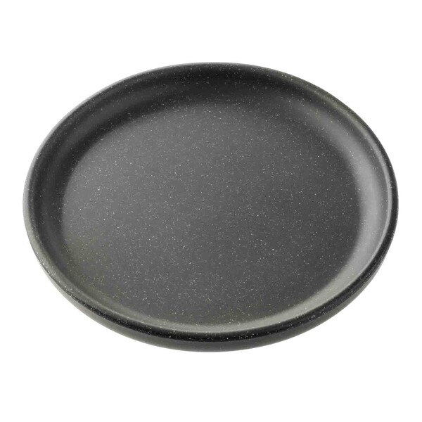 Terra Collection™ 6" Round Plate, Gray with Speckles