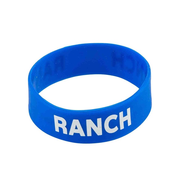 Ranch Silicone Squeeze Bottle Band, Royal Blue
