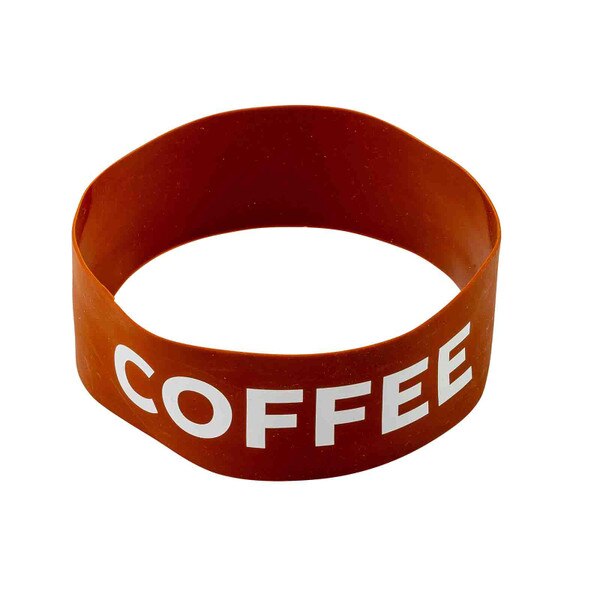 Coffee Silicone Airpot Band, Brown