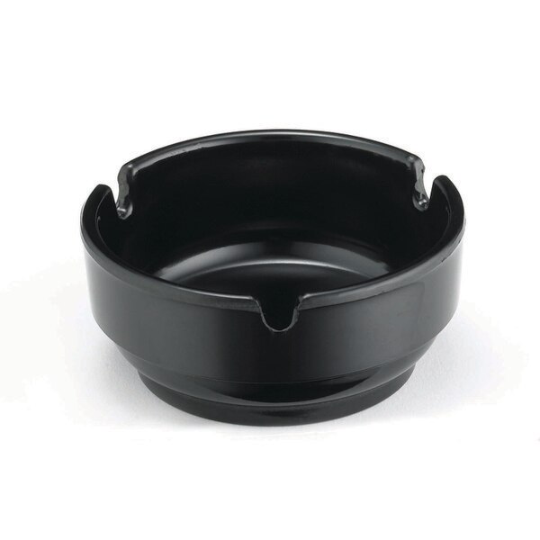 3" Black Economy Ash Tray