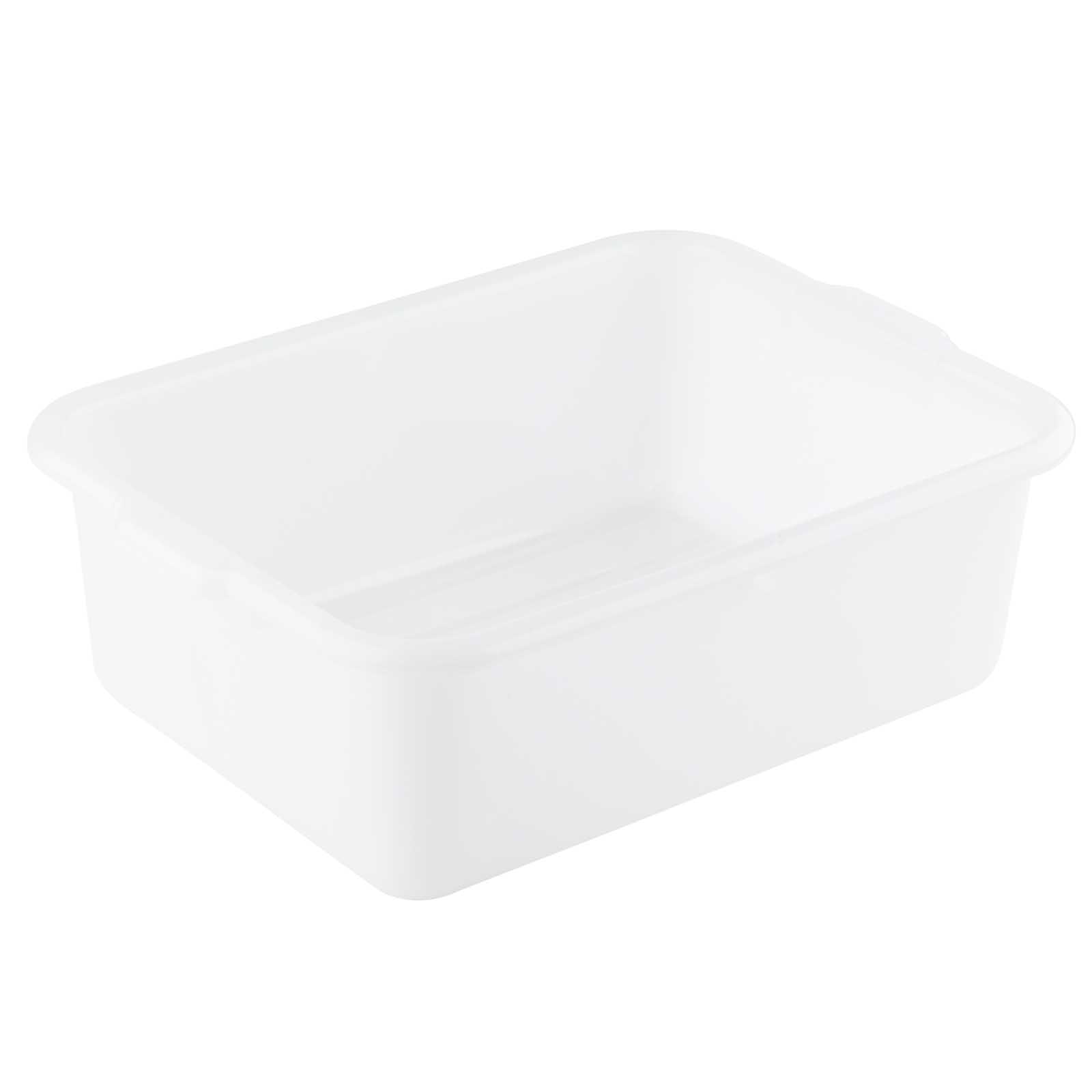 7" Tote Box, White