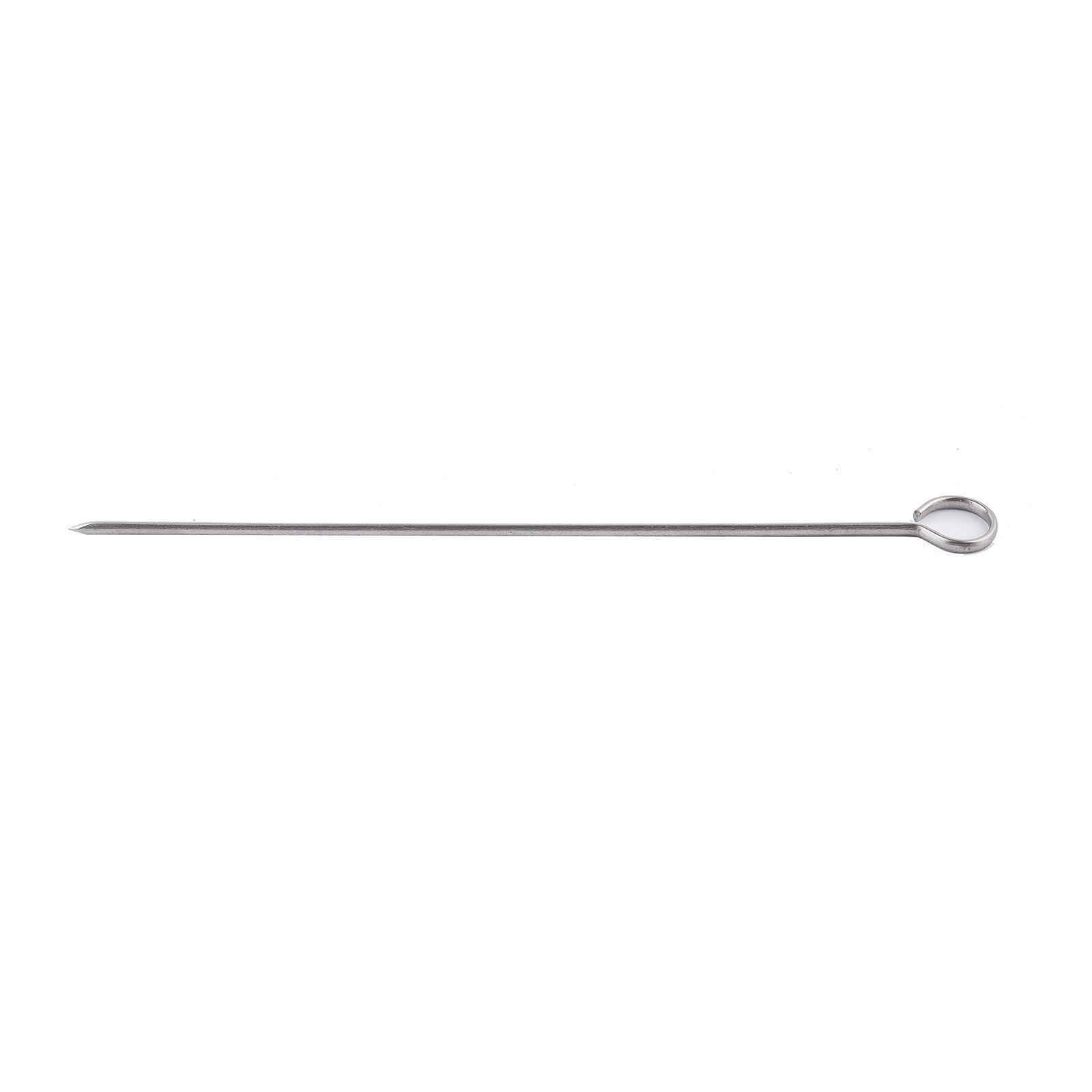 10" Oval Skewer, Stainless Steel