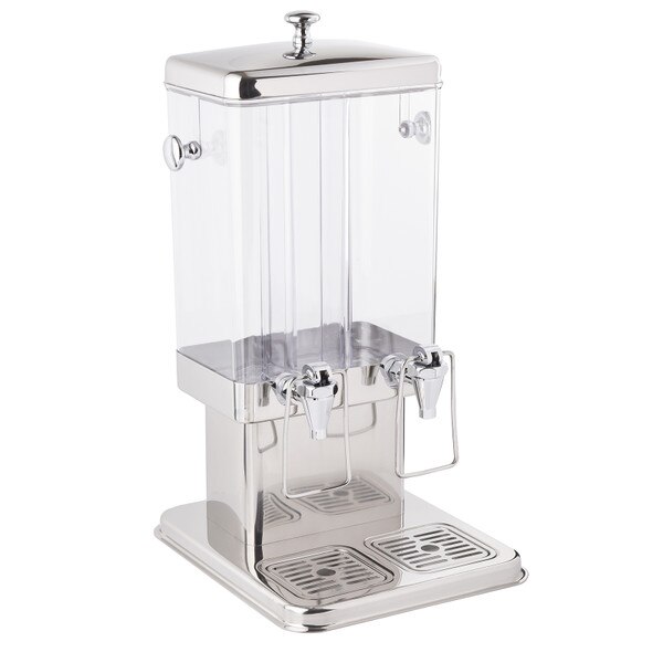Rectangular Double Beverage Dispenser