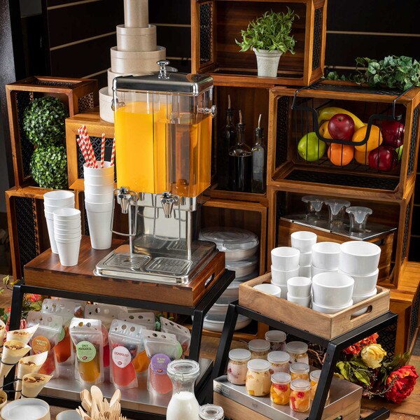 Rectangular Double Beverage Dispenser