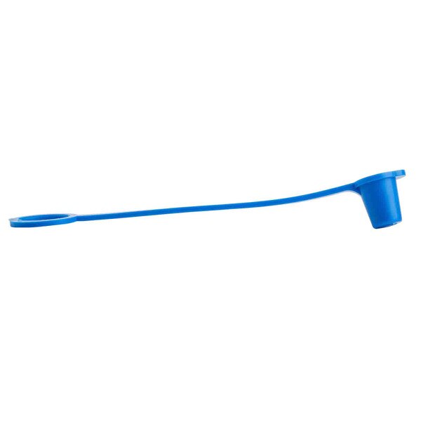 Sani-Cap™ Tethered Cap, Blue, Pack of 12