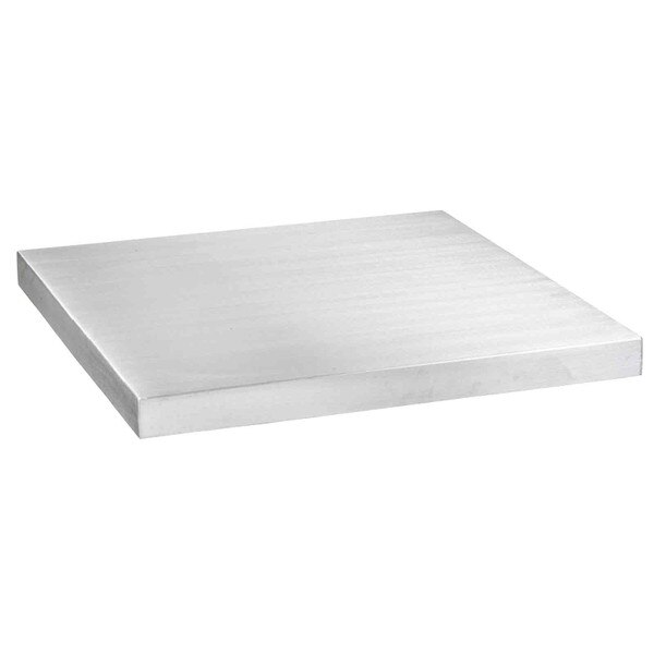 36" Square Table Cover Brushed Finish