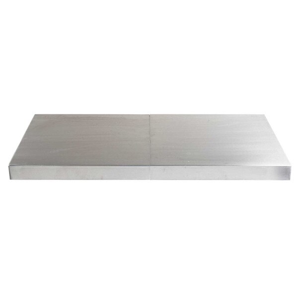 Round 30x72 2-Piece Table Cover Brushed Finish