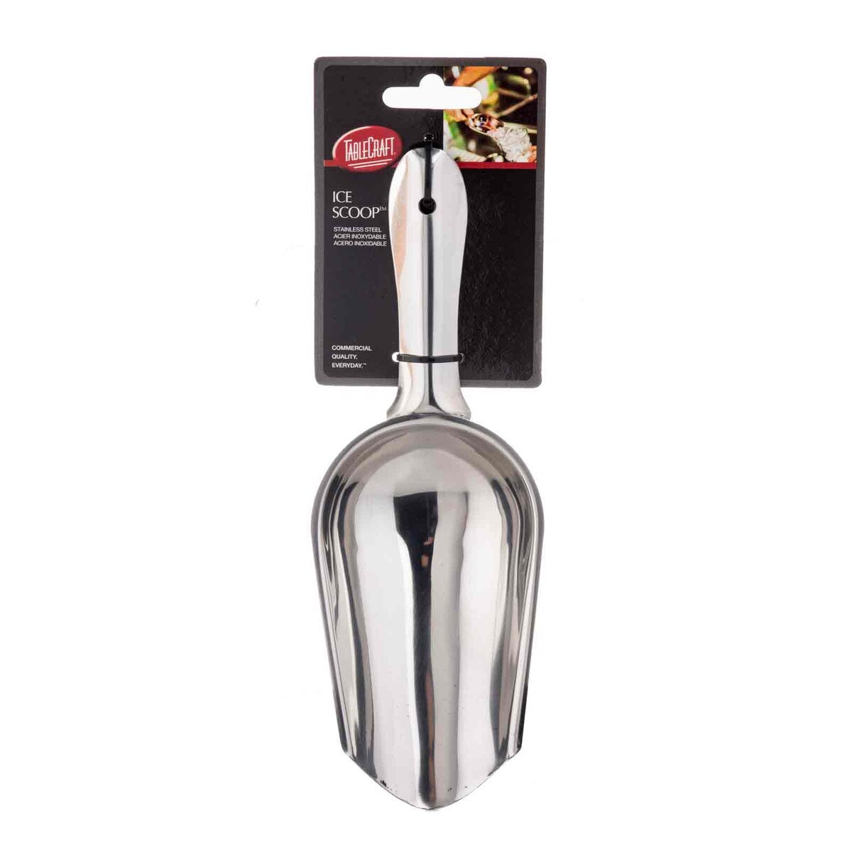 4 oz Stainless Steel Ice Scoop