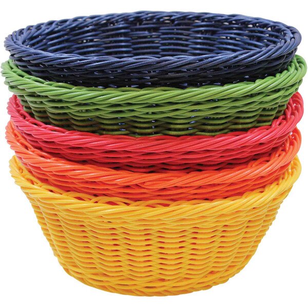 Ridal Color Collection™ Assorted Round Handwoven Basket